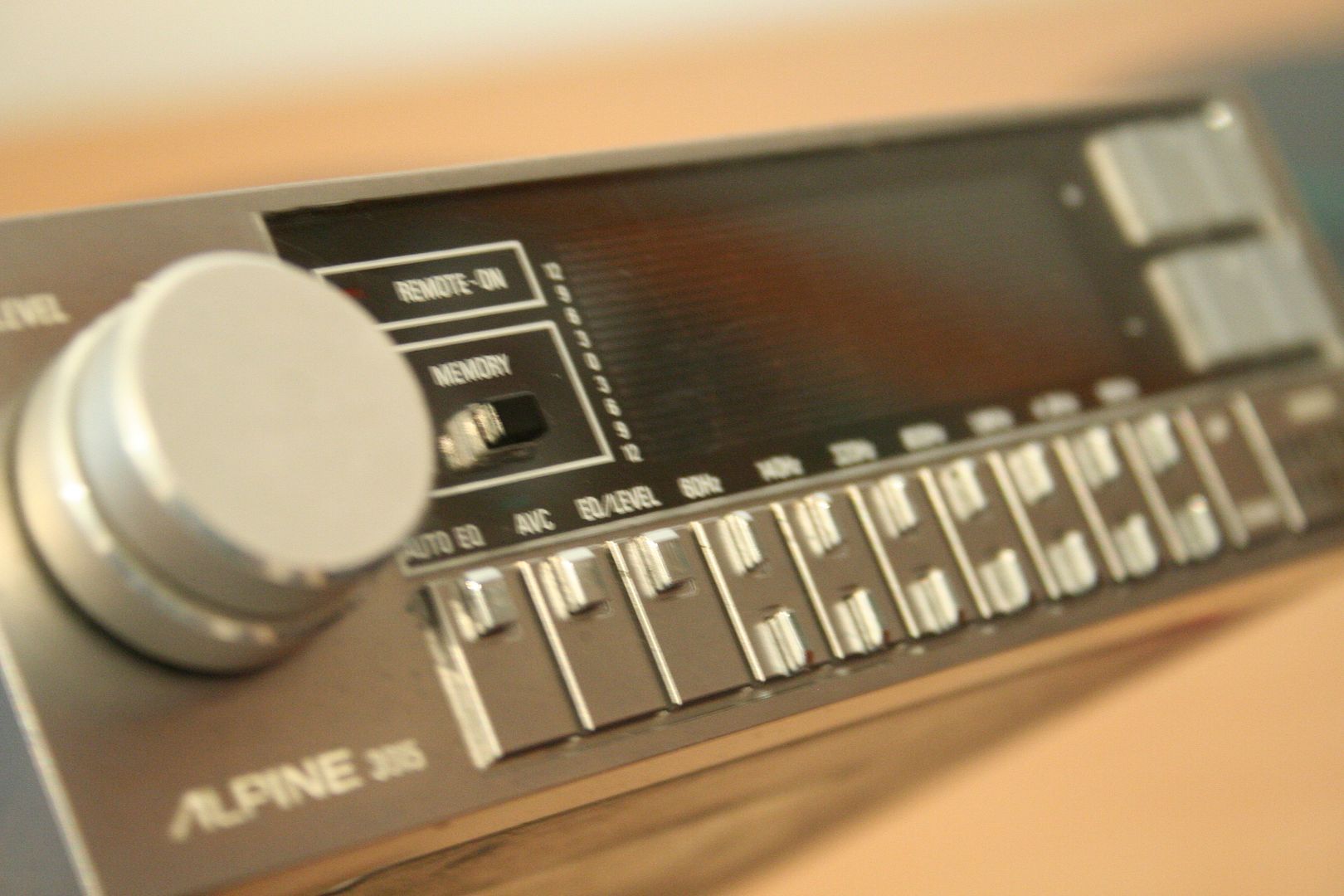 Super Rare Vintage Alpine 3015 Flagship Spectrum Equalizer JUBA MRV V12 ...