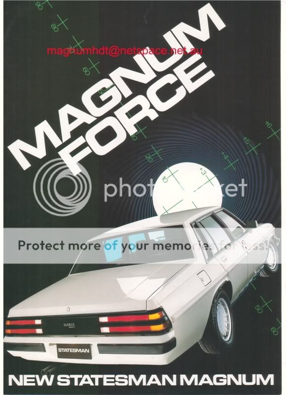 WB Brock Magnum adds 1983 - 1985 - bertiestreet.com