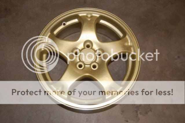 DIY Gold rims using Eastwood brand gold paint | Subaru Impreza GC8 & RS ...