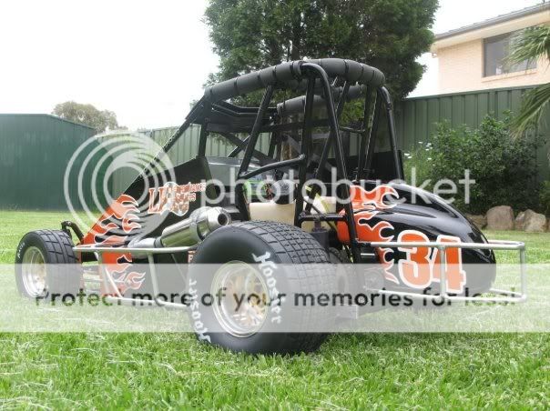 Not 1/4 scale but 1/3 scale midget - www.Quarterscalelegends.com