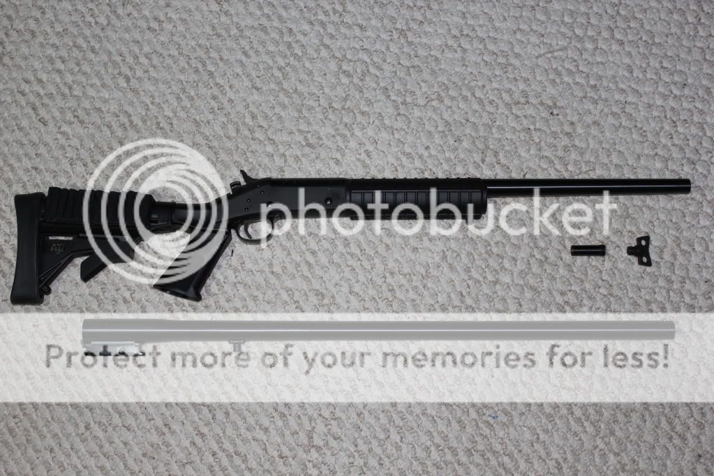 Tacticool H&R .410 / .45LC / 12 gauge Single Shot Survivor rifle ...