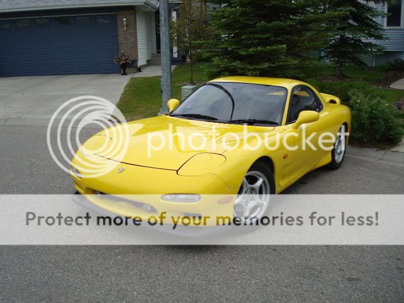 FS: 1992 Yellow Mazda RX7 Efini - Beyond.ca - Car Forums