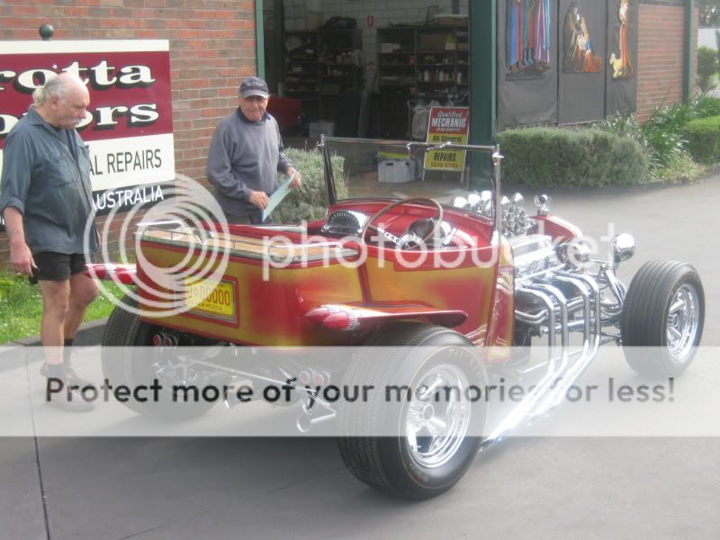 Hot Rods - Joe Pirotta & Charlie Caruana "Crimson Pirate" 60s Oz Hot ...