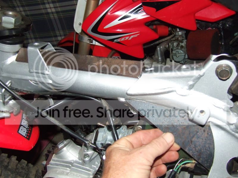 strengthen crf50 frame | Mini Dirt Bikes & Pit Bikes Forum